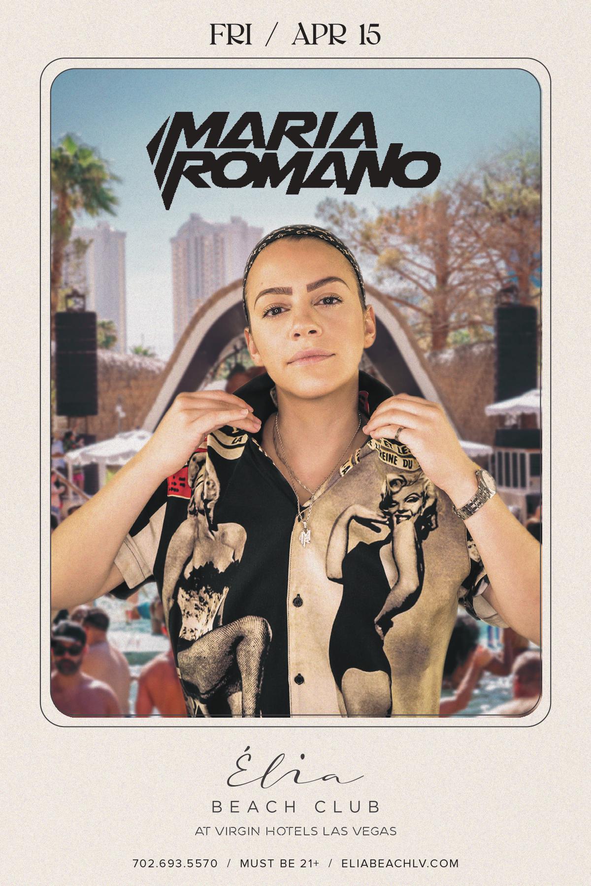 Maria Romano at Elia Beach Club | SKAM