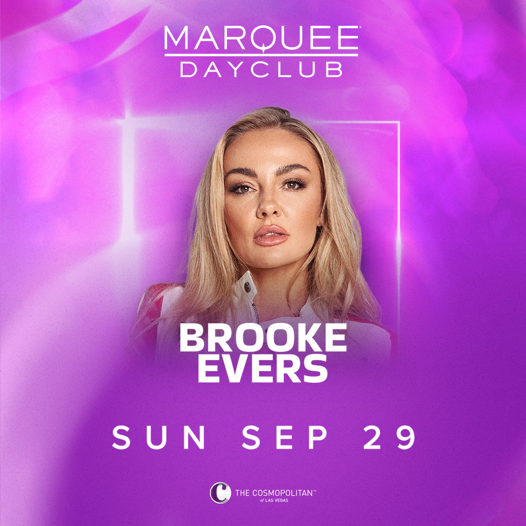 Brooke Evers at Marquee Dayclub | SKAM